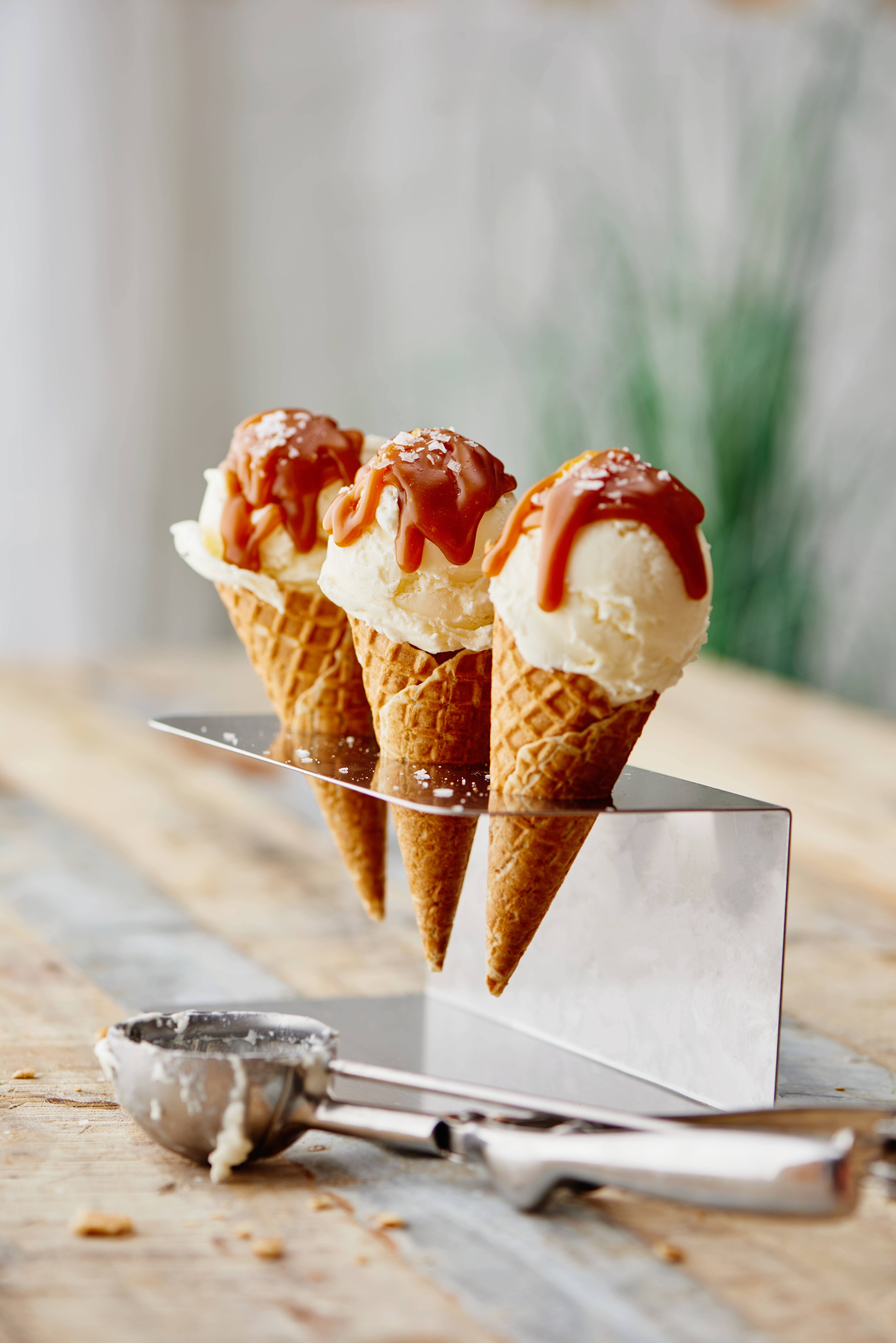 Salted Caramel Ice Cream| Flora