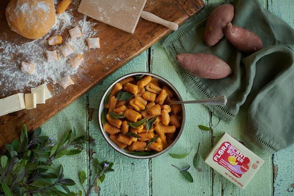 Sweet Potato Gnocchi with Fried Sage| Flora
